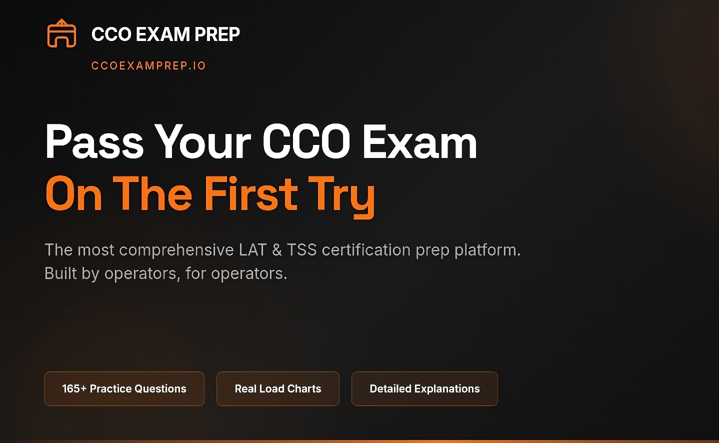 Crane Math Formulas Cheat Sheet | CCO Exam Prep